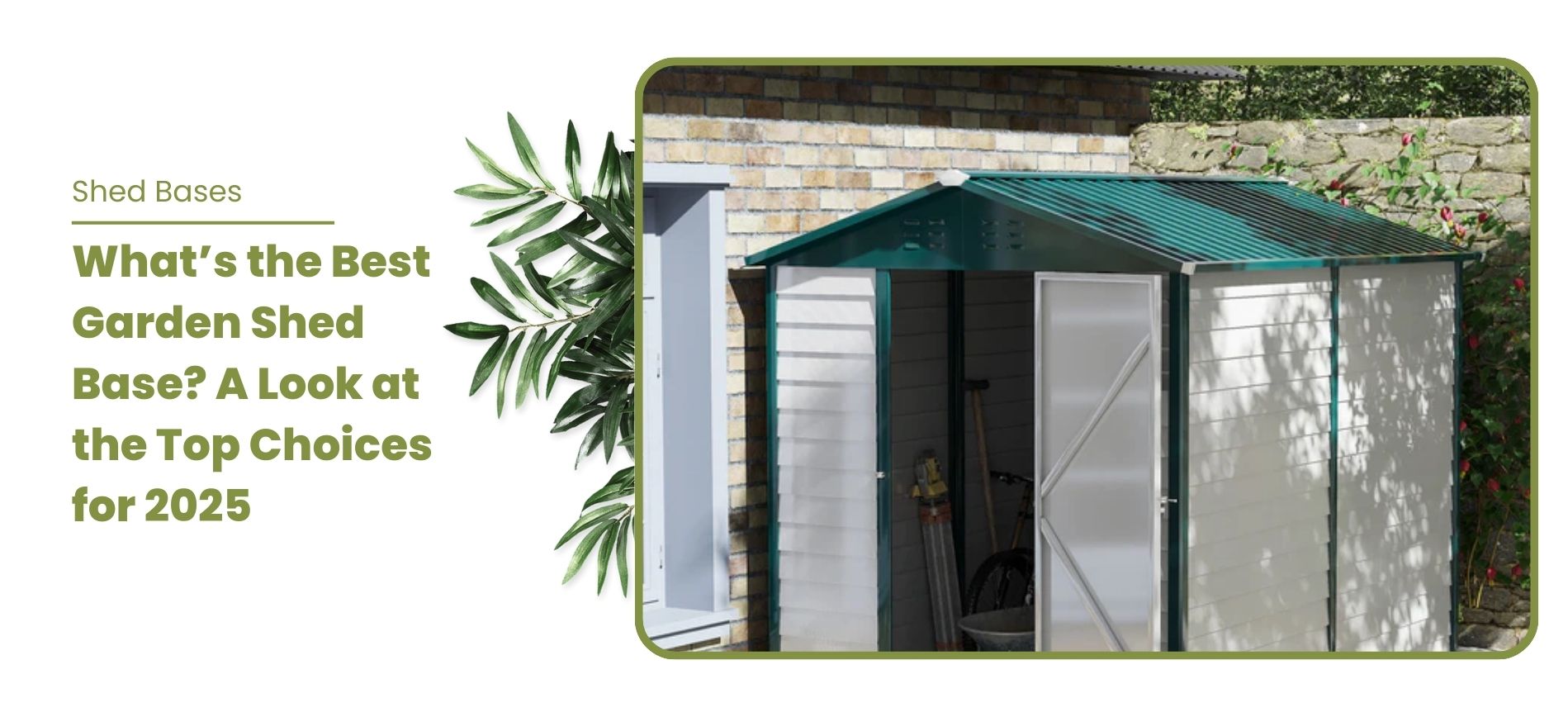 What’s the Best Garden Shed Base? A Look at the Top Choices for 2025 ...