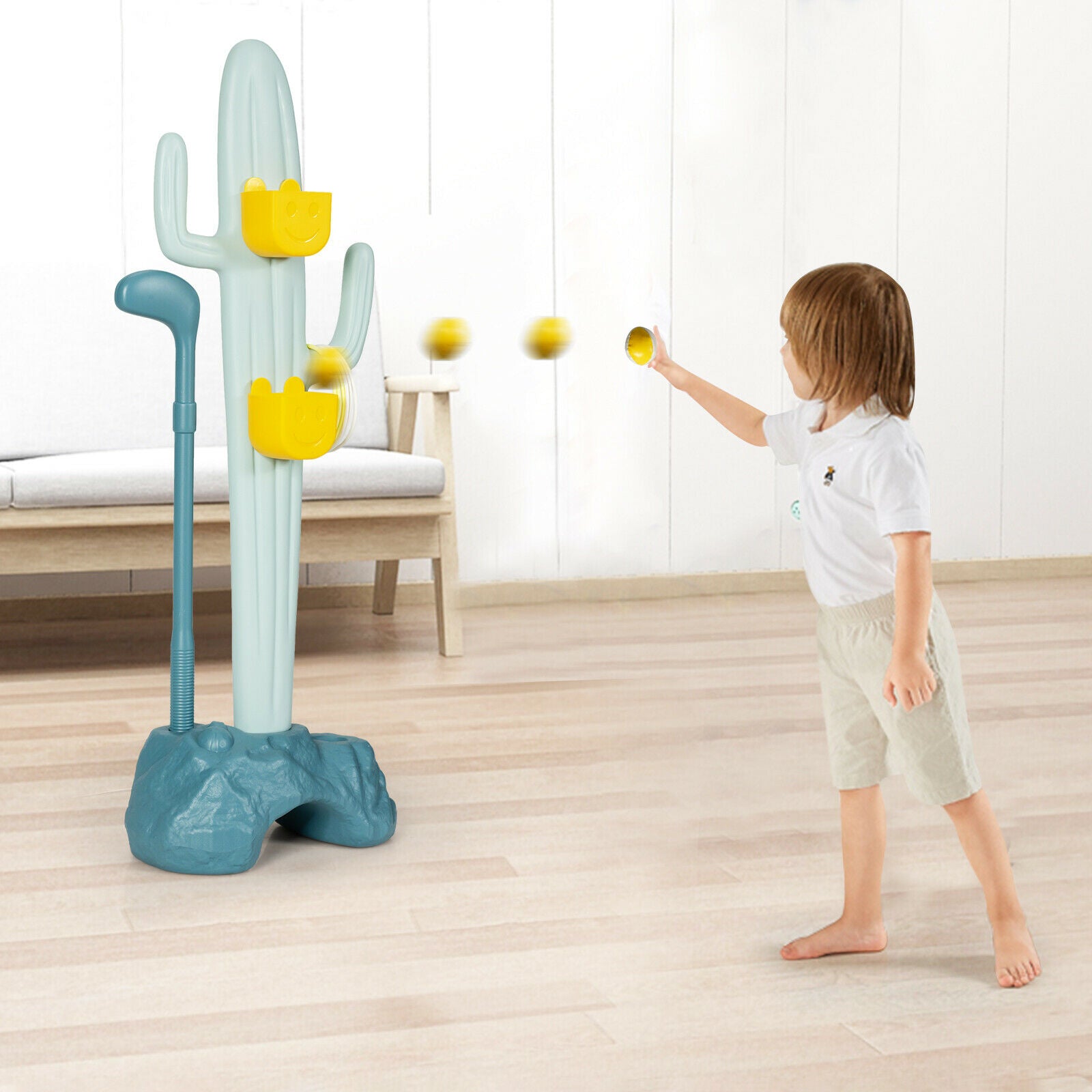 3-in-1 Baby Sports Set Kids Activity Center – GardenArch