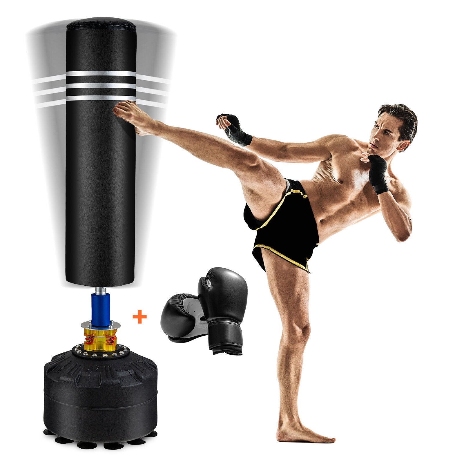 175cm Freestanding Kickboxing Bag – GardenArch