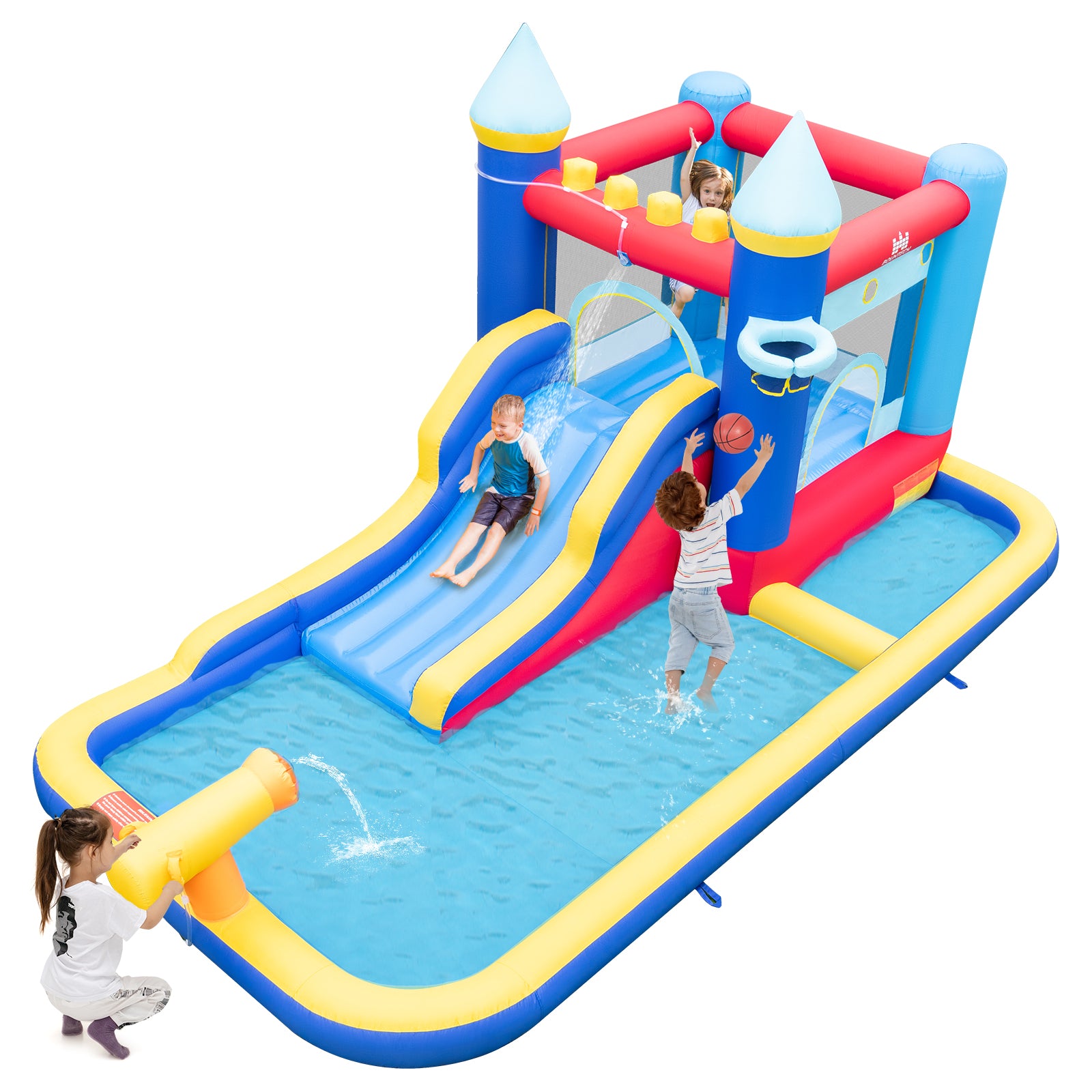 Inflatable Bounce Castle Jumping Air Bounce Castle for Kids – GardenArch