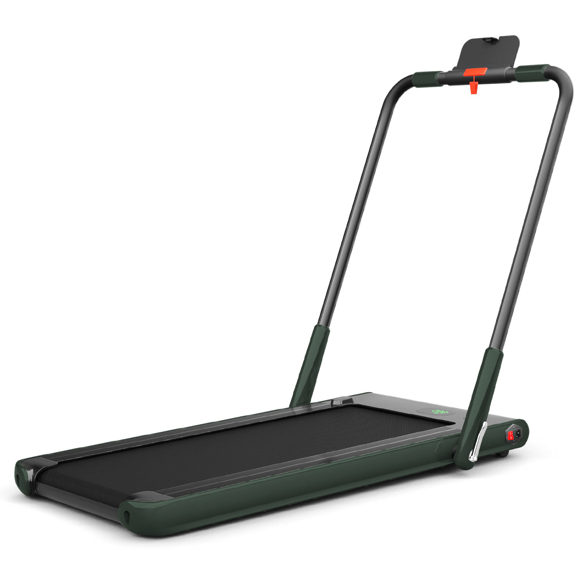 Folding Treadmill with LED Display Bluetooth Speaker-Green – GardenArch