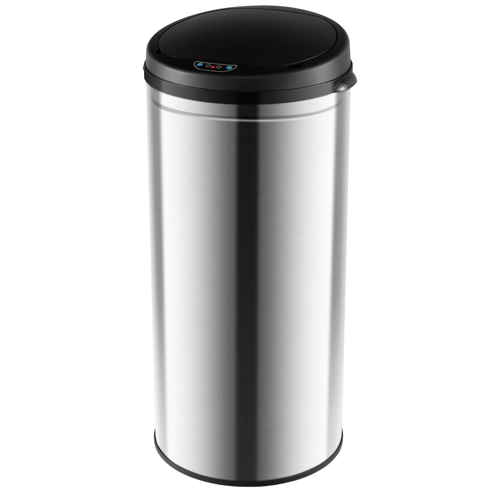 Touchless Trash Can with Motion Sensor Control and Manual Control-Silv ...