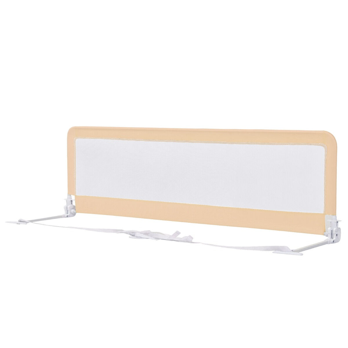 Universal Folding Bed Rail with Safety Strap-Beige – GardenArch