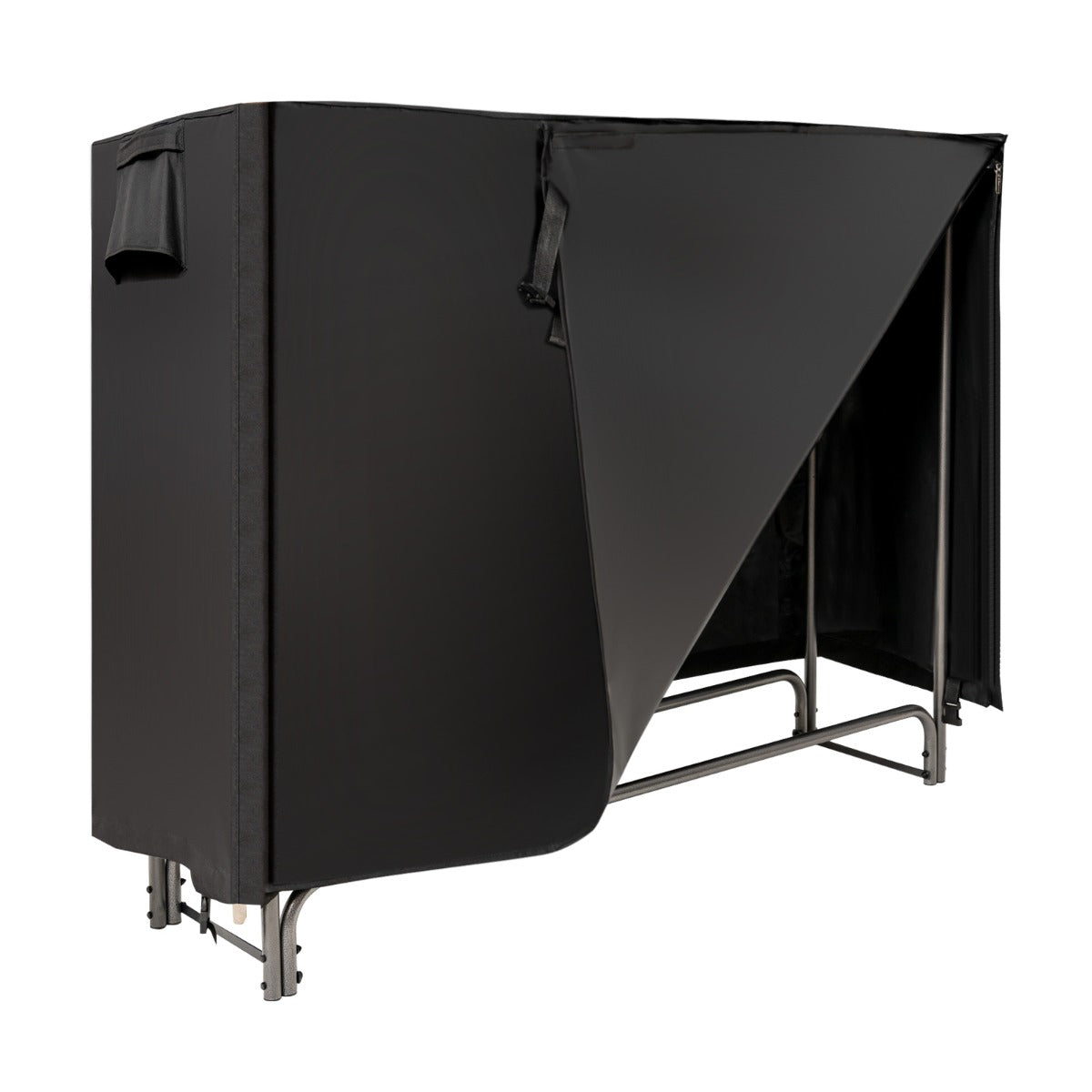 Firewood Storage Log Rack with Waterproof PVC-153 cm – GardenArch