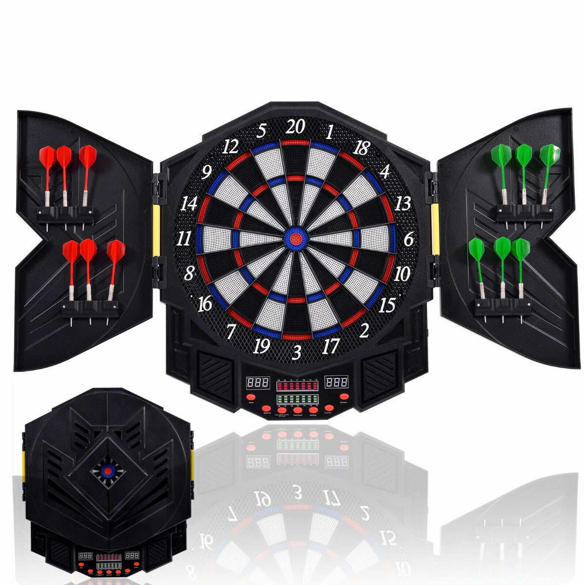LED Dart Board with 216 Variations 12 Darts Included – GardenArch