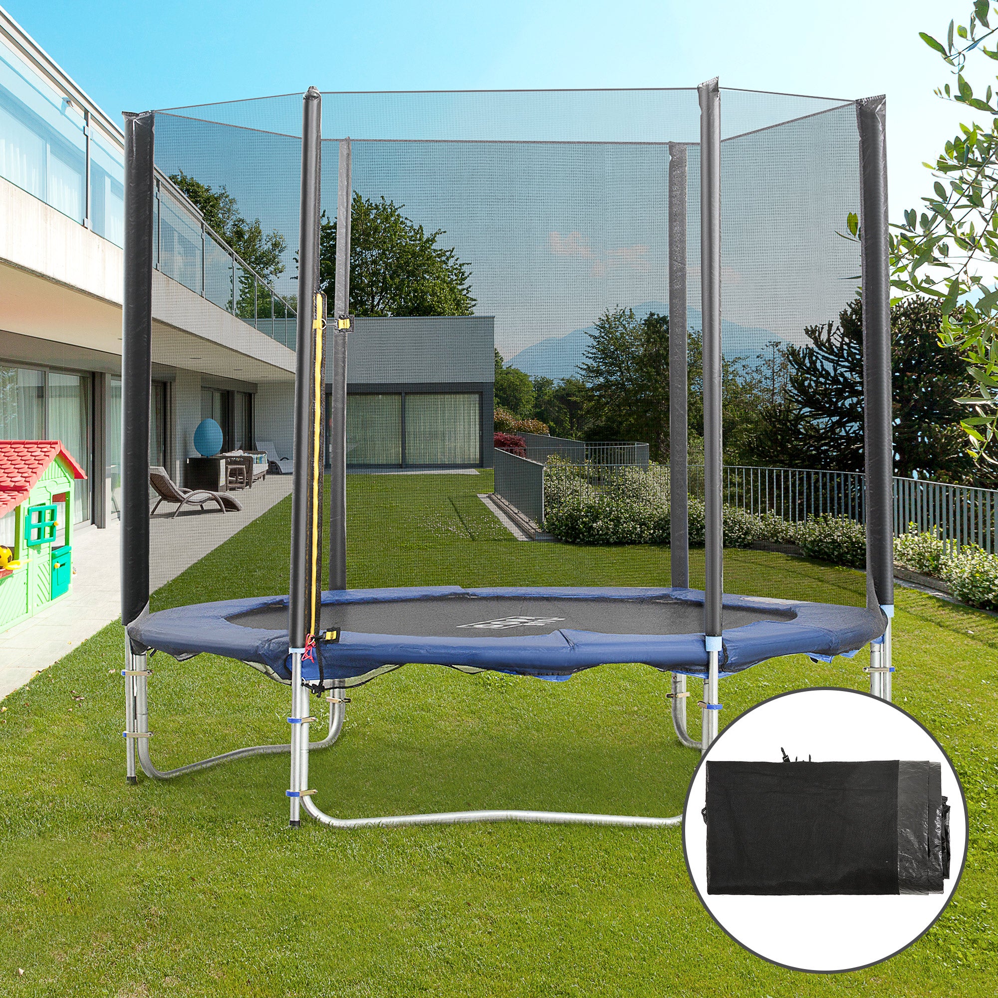 Homcom 8ft Trampoline Replacement Net – GardenArch